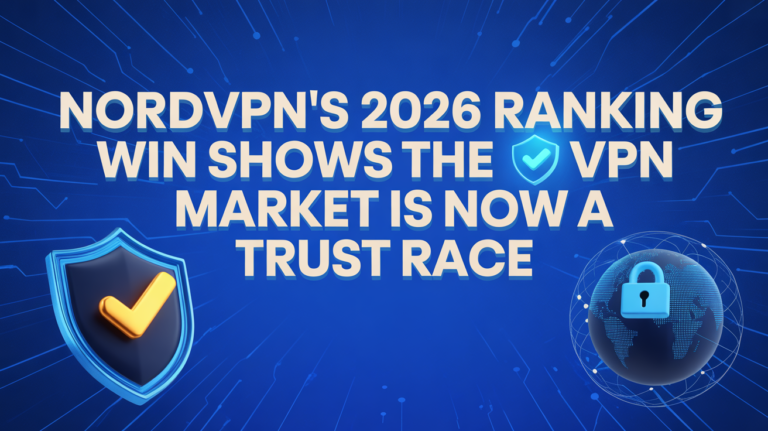 NordVPN’s 2026 Ranking Win Shows the VPN Market Is Now a Trust Race